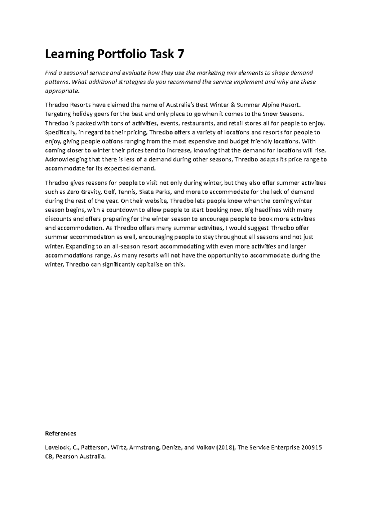 Learning Portfolio - Task 7 - Learning Portfolio Task 7 Find a seasonal ...