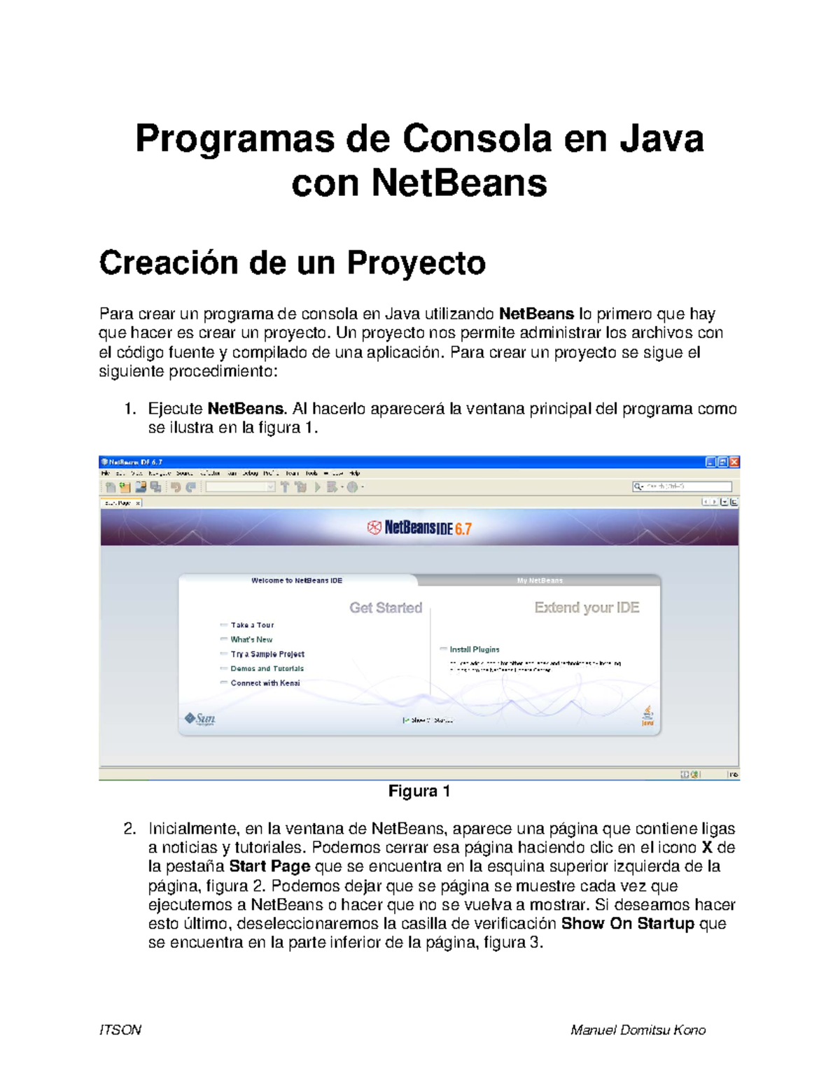 Programas de Consola en Java con Net Beans - Programas de Consola en ...