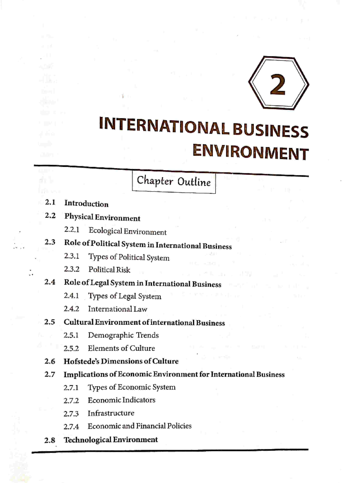 Chapter 2 international business - bachelors of commerce - Studocu