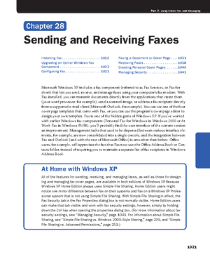 Chapter 33 - Troubleshooting Windows Errors - Chapter 33 Troubleshooting Windows Errors Decoding ...