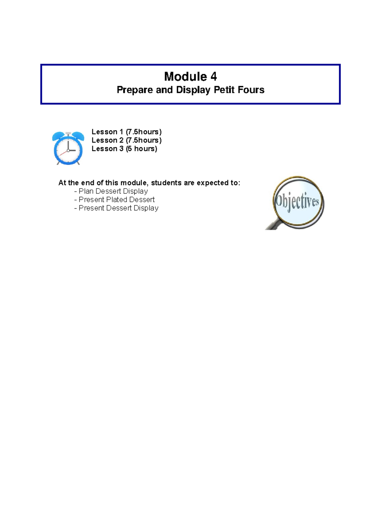 Module-4 - Lecture notes 10 - Lesson 1 (7) Lesson 2 (7) Lesson 3 (5 ...