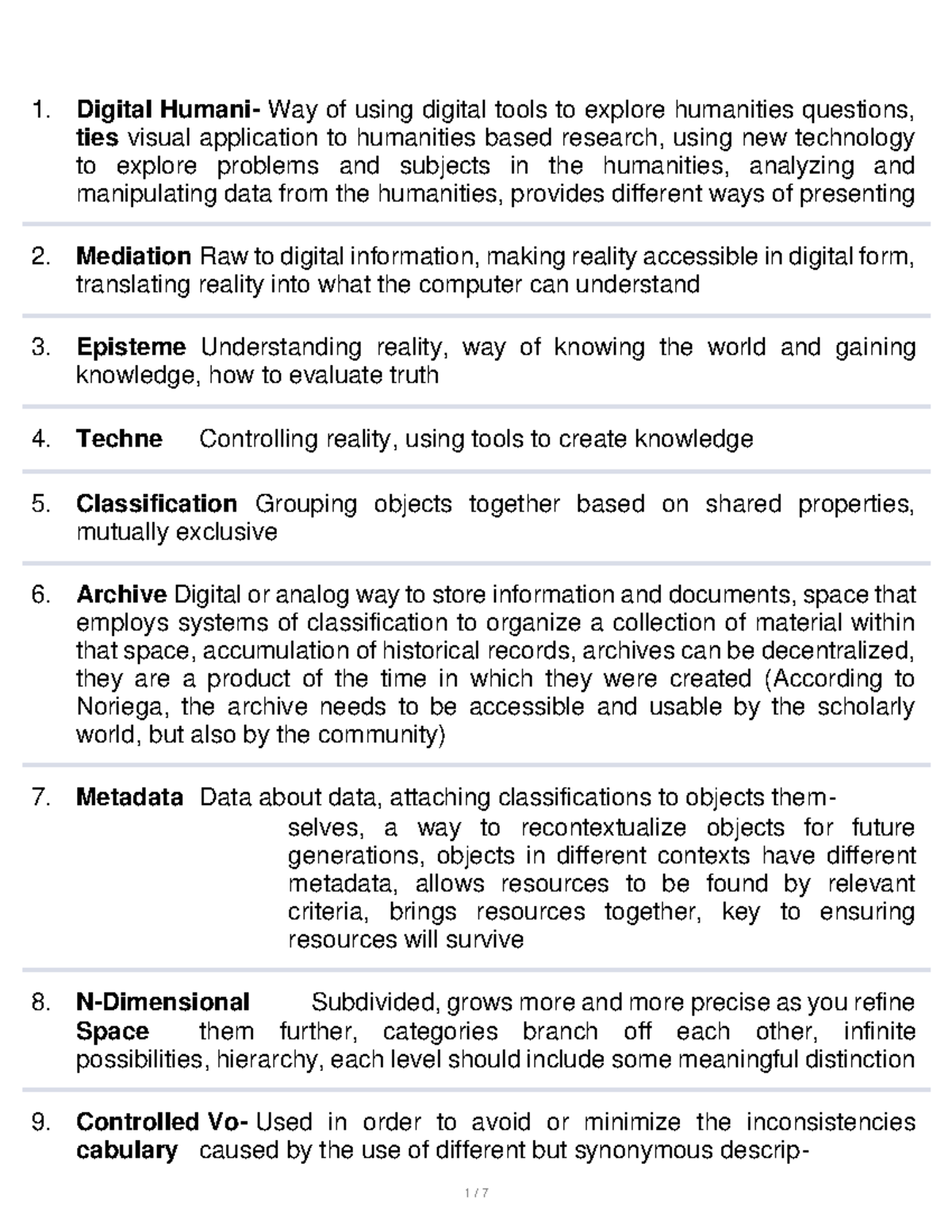 DIgital Humanities - Digital Humani- Way of using digital tools to ...