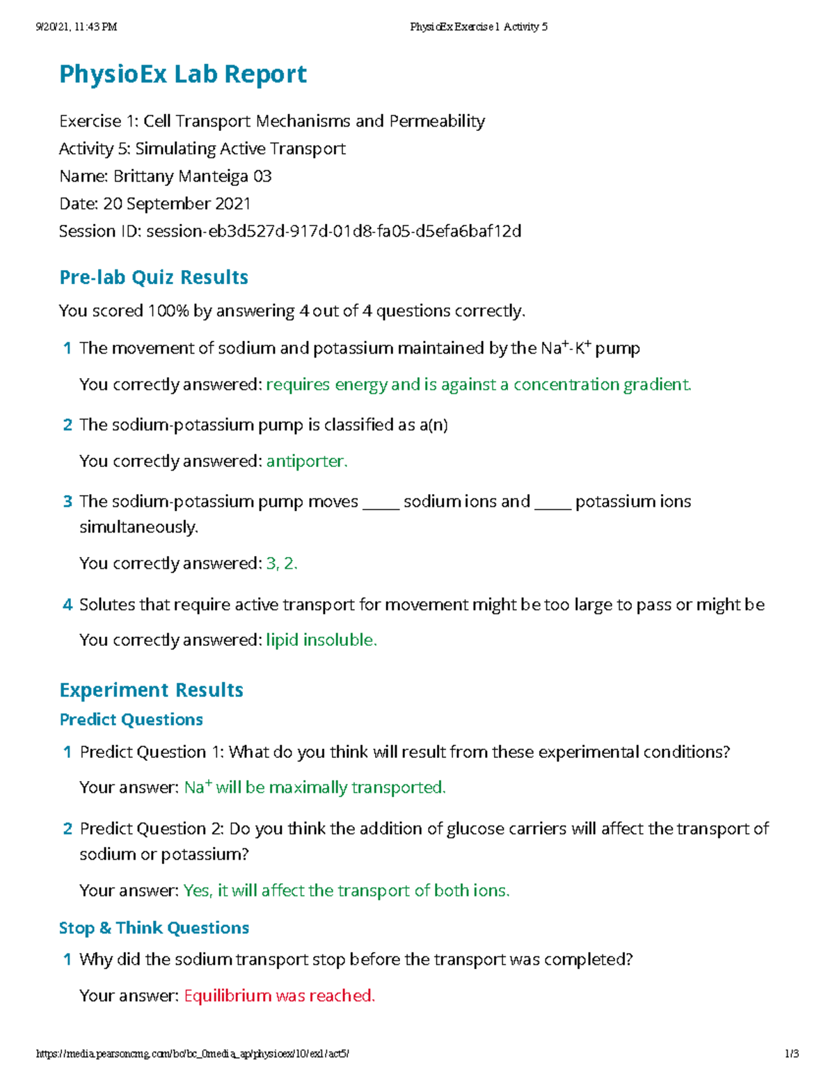Physio Ex Exercise 1 Activity 5 Pearsoncmg Bc Bc 0media Ap Physioex