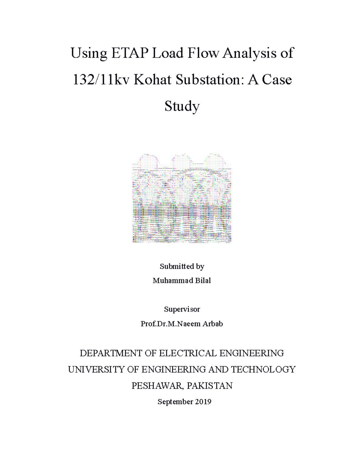 Ms Research Thesis bilal - Using ETAP Load Flow Analysis of 132/11kv ...