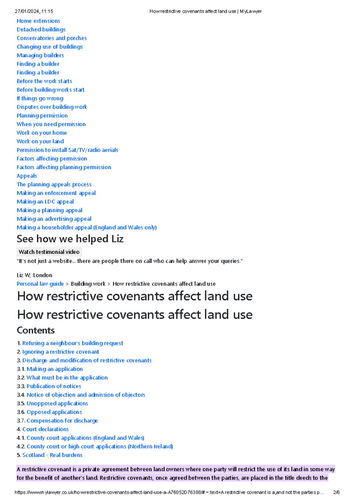 How restrictive covenants affect land use - Home extensions Detached ...