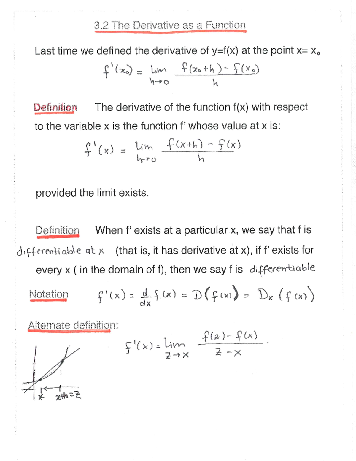 Lecture notes, lecture Chapter 3.2 - MATH 165 - Studocu