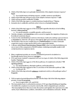 Week 11 Worksheet - BIOL 5500 Spring 2023 Unit 3 - T cells and Vaccines ...