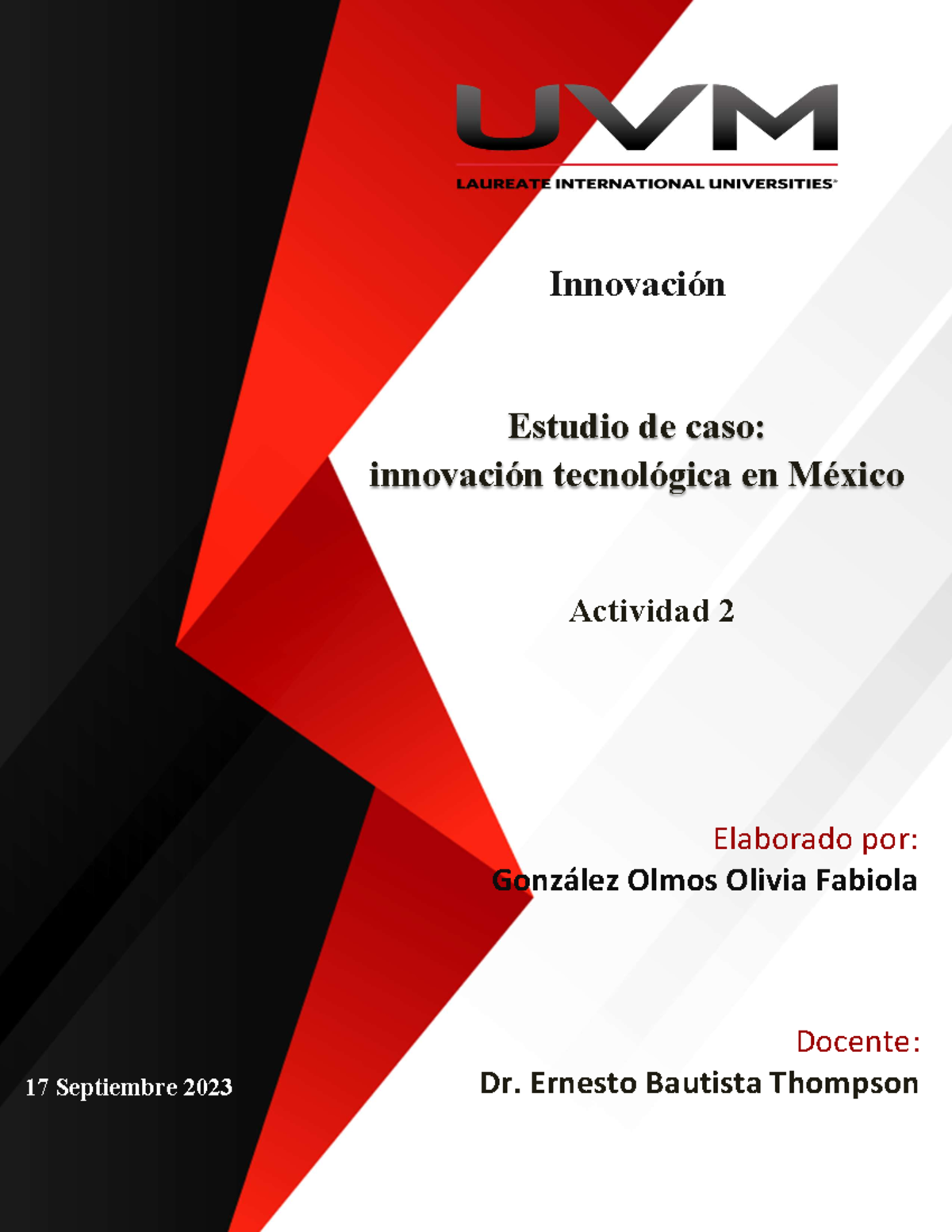 A2 OGO - innovación tecnológica en México - Estudio de caso: innovación ...