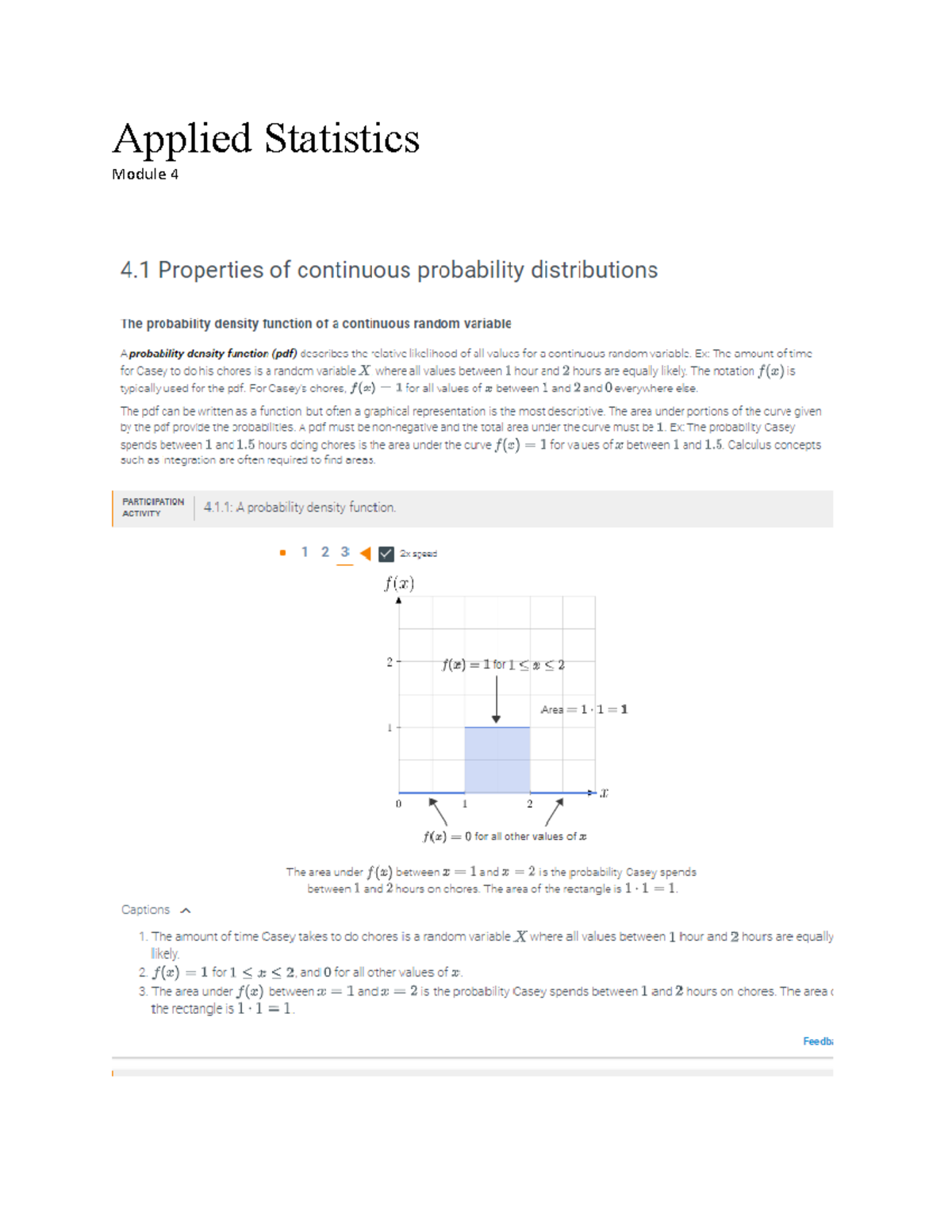 Mat240 module 4 - magt - SNHU 107 - Applied Statistics Module 4 - Studocu