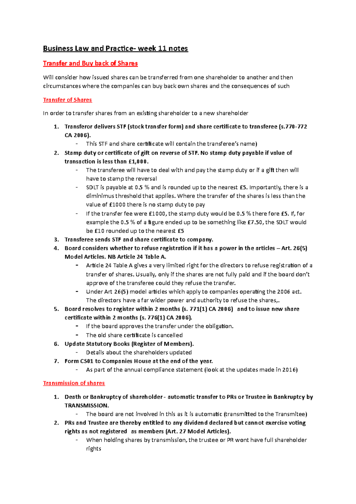 business-law-and-practice-notes-business-law-and-practice-week-11