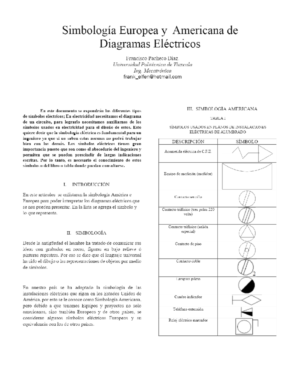 [PDF] (Simbolog Ã a Europea y Americana de Diagramas El Ã©ctricos)2 - Free Download PDF - Studocu