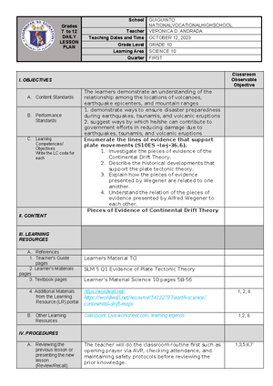 Science 9 Q4 SML2 V2 - Science 9 Science – Grade 9 Quarter 4 – Self ...
