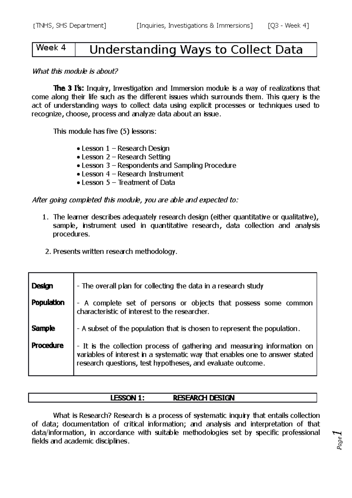 Research 3week4 - pls, for up purposes only - Week 4 Understanding Ways ...