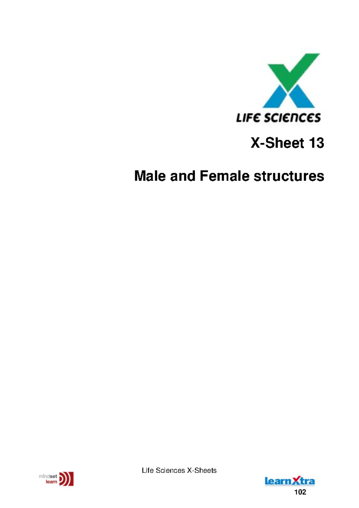 1895 fdoc - Grade 12 geography notes - Life Sciences X-Sheets X-Sheet ...