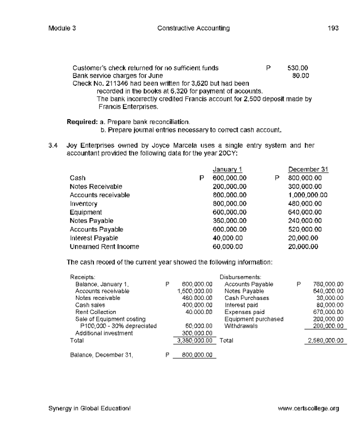 Module 3 Constructive Acctg-51-55 - BUSD 1006 - Studocu