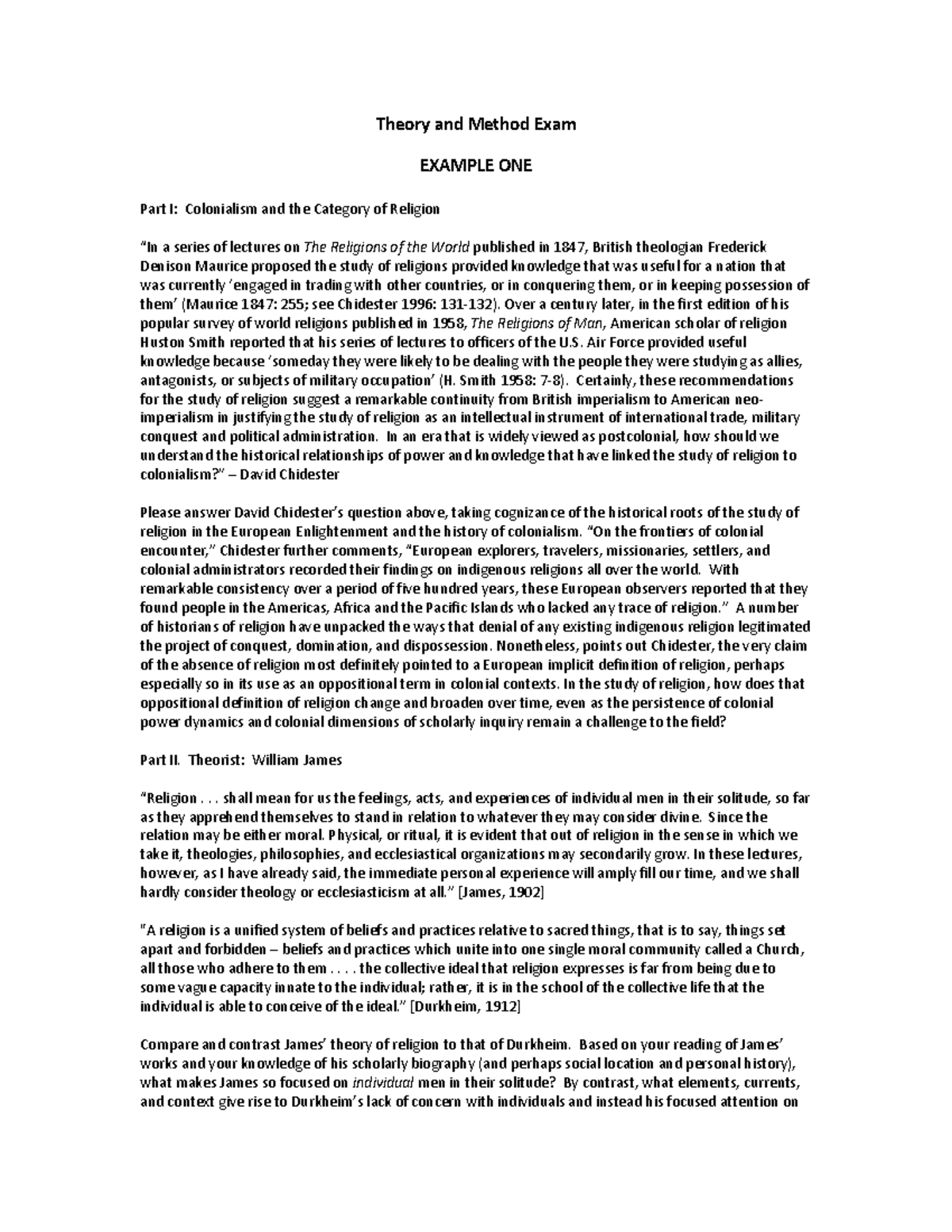 Math theory sample - tutorial work - Theory鈀 and鈀 Method鈀 Exam鈀 鈀 ...