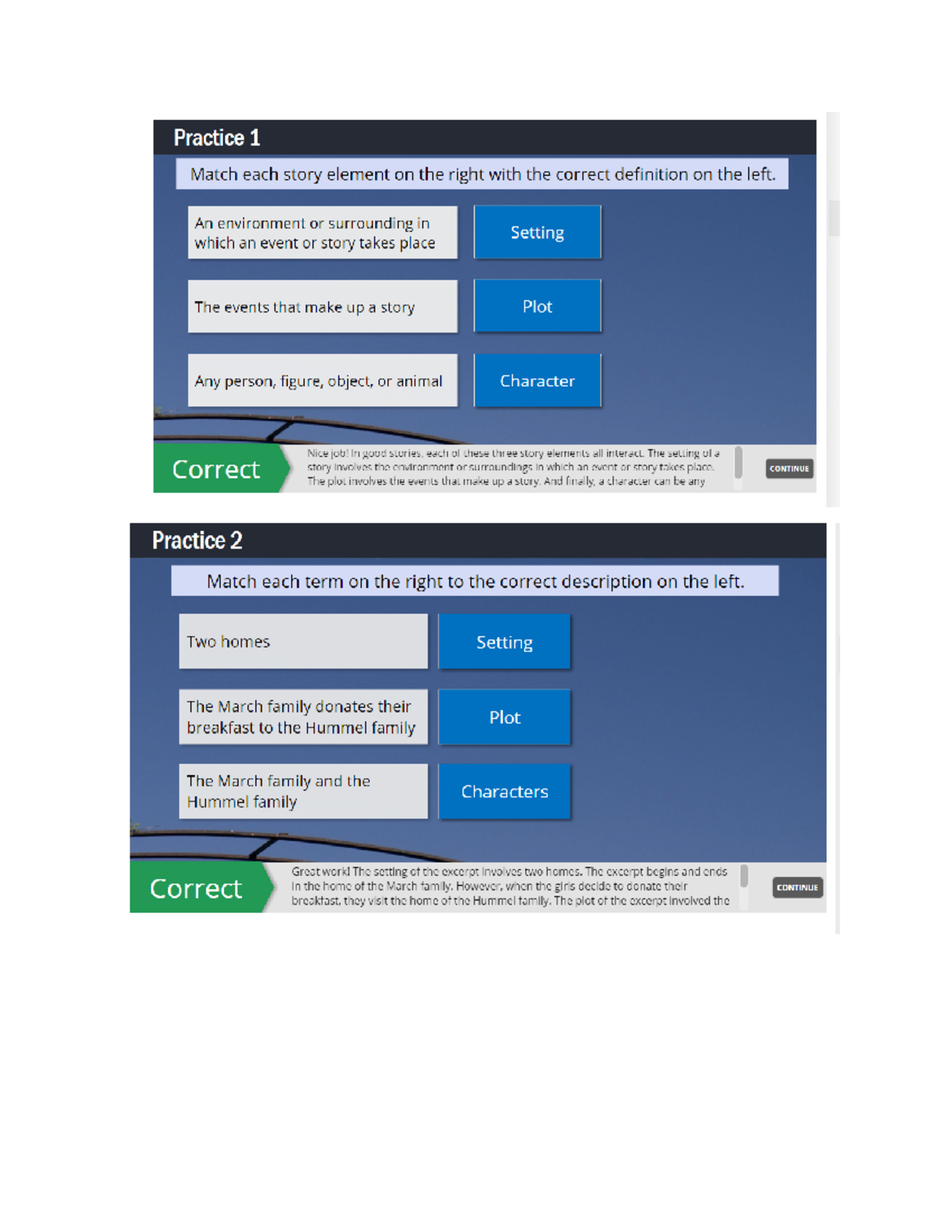 Cpalms How setting develops a character - 29e8w - Studocu