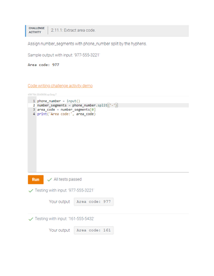 [Solved] Assign numbersegments with phonenumber split by the hyphens - Introduction to Scripting ...