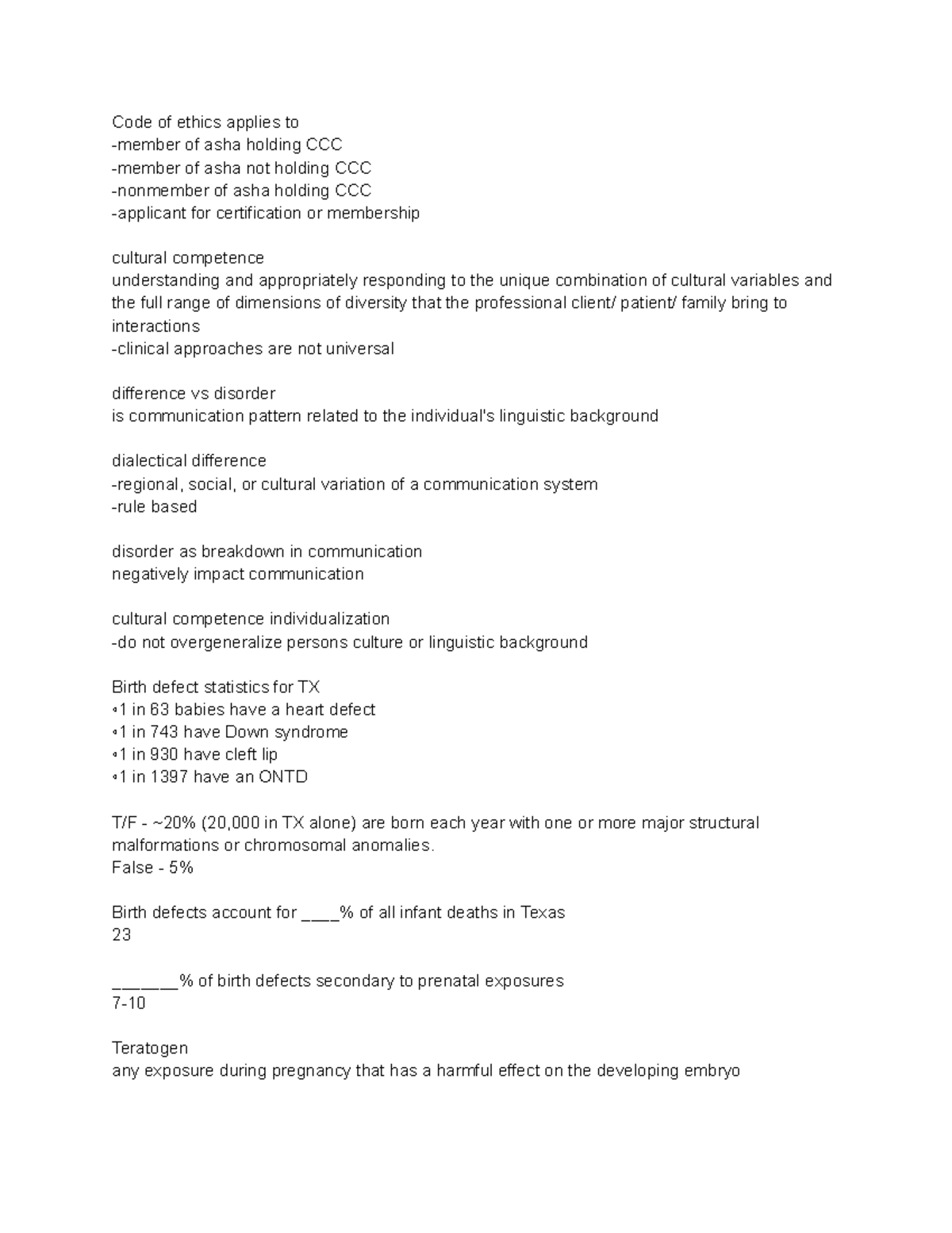 Business Study Guide 24 - Code of ethics applies to -member of asha ...