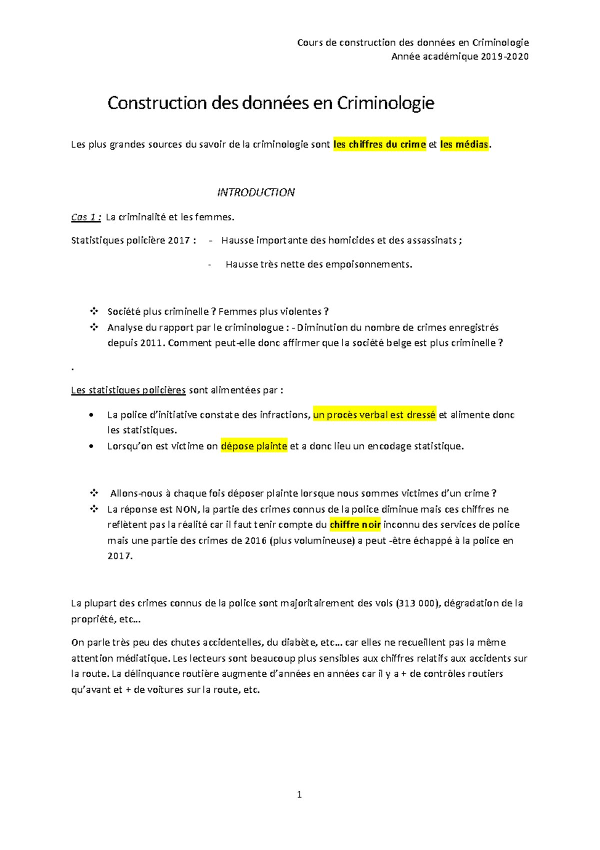 Synthèse - Cours de M. Dantinne - Warning: TT: undefined function: 32 Warning: TT: undefined ...