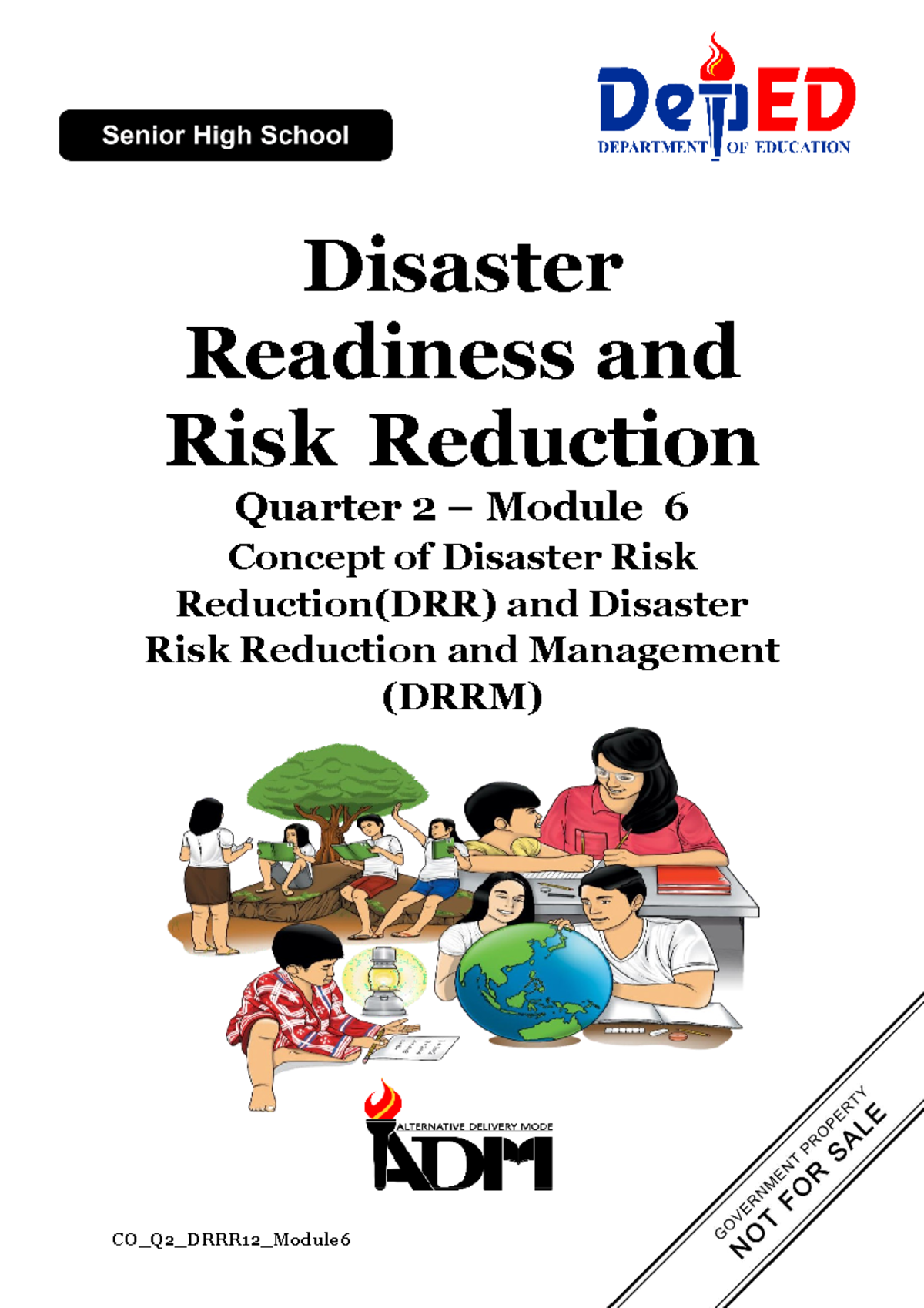 DRRR12 Q2 Mod6 Concept Of Disaster Risk Reduction(DRR)And Disaster Risk ...
