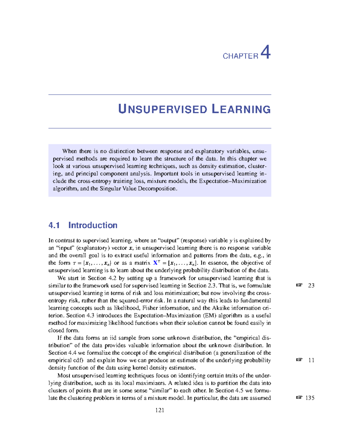 DSML-139-183 - This pdf includes basics of Data Science - CHAPTER 4 UNSUPERVISED LEARNING When ...