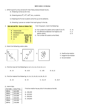 Mee2 formula sheet - Lecture notes Whole Term - Math for Elementary ...