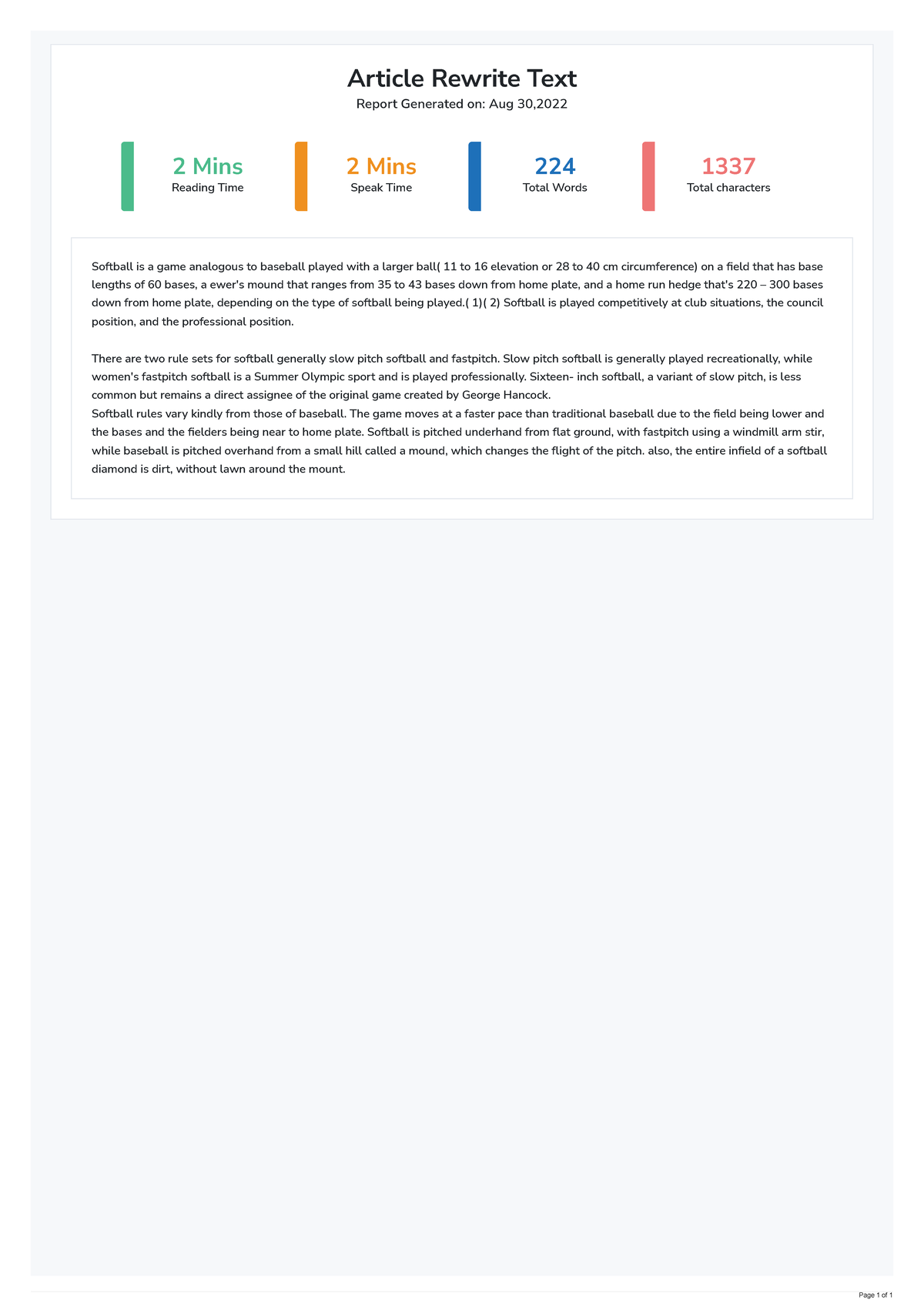 Article-rewriter-report - Article Rewrite Text Report Generated on: Aug ...