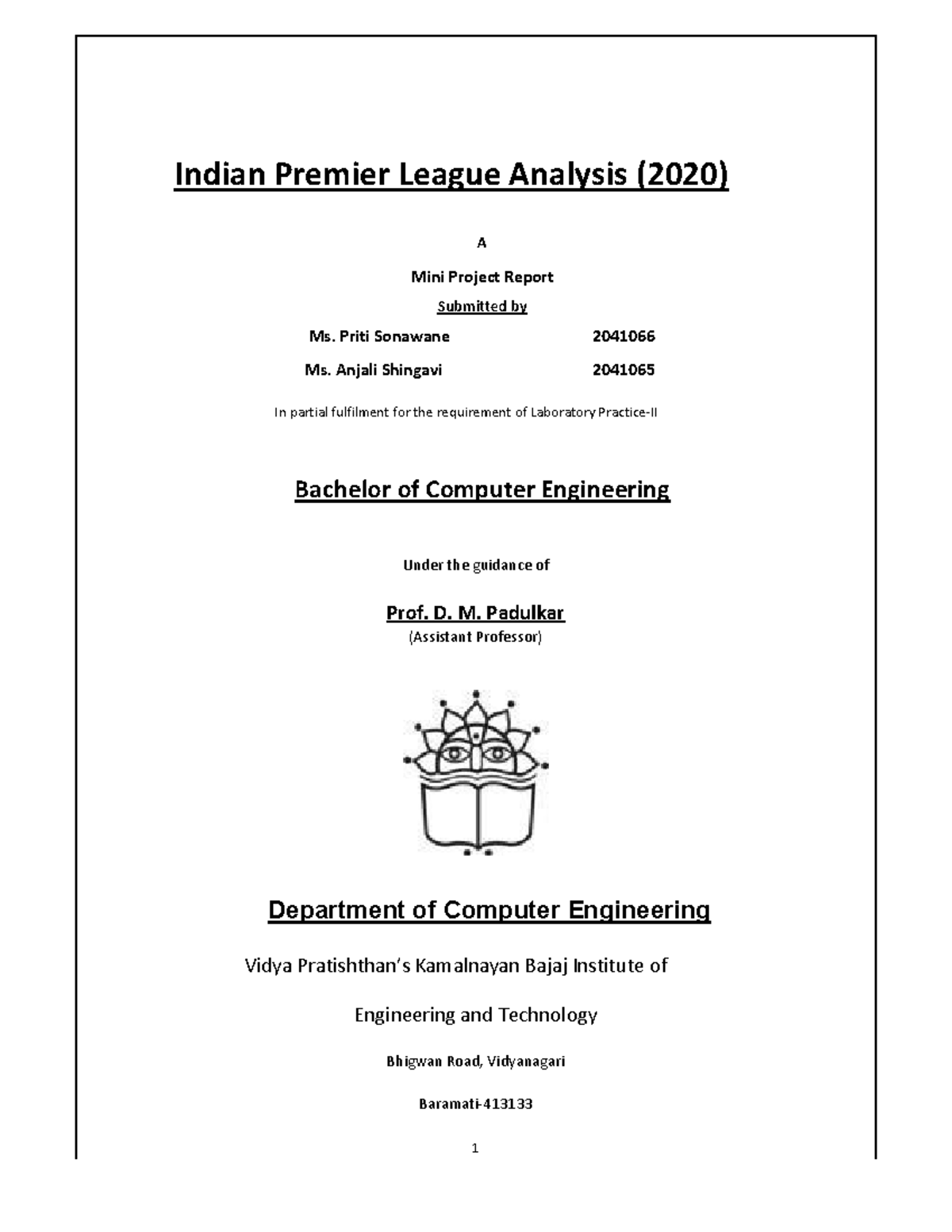 IPL Project 55 and 56 - Indian Premier League Analysis (2020) A Mini ...