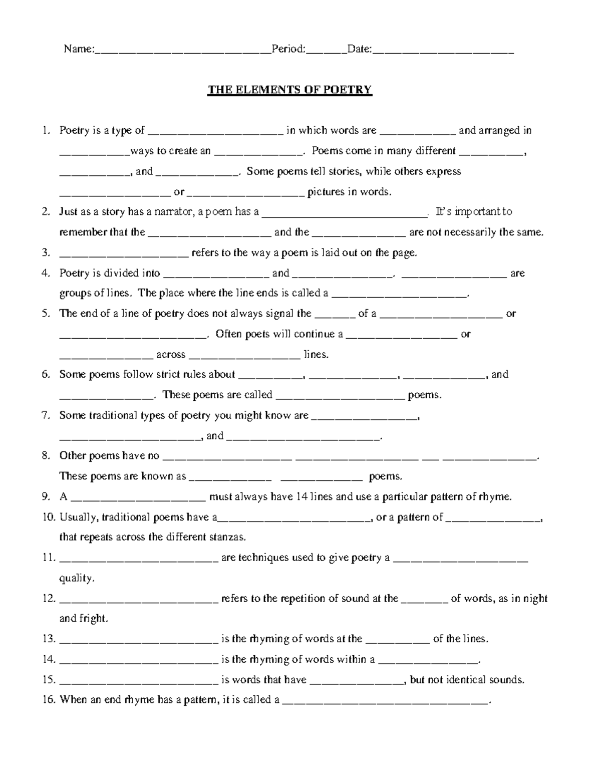 Elements+of+Poetry+interactive+nots - Name:_____________Period:Date ...