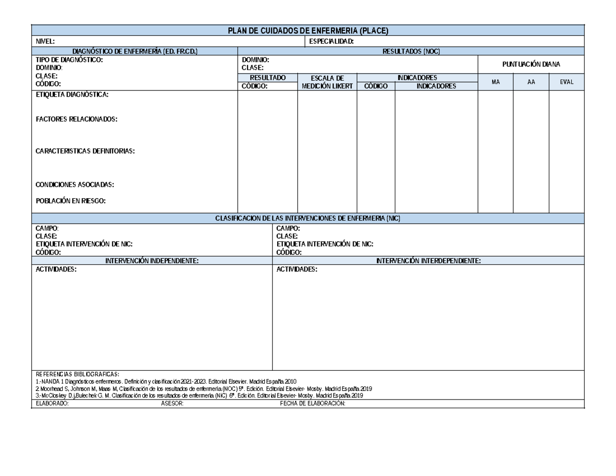 DOC-20231107-WA0011 - es el formato para realizacion de un pae - PLAN ...