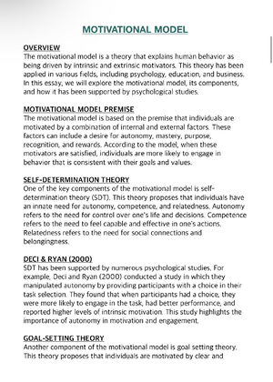 Notes: Eysenck’s Theory of Criminal Personality - 8675 - Studocu