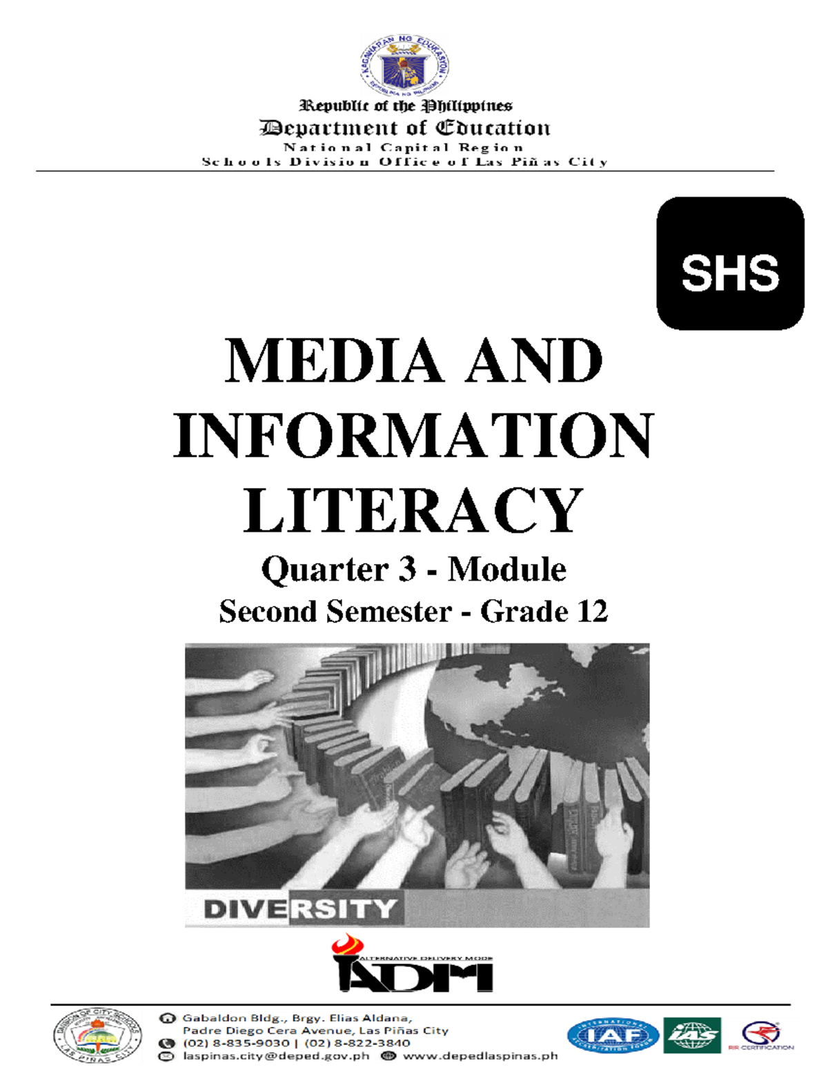 Q3 G12 Media AND Information Literacy - MEDIA AND INFORMATION LITERACY ...