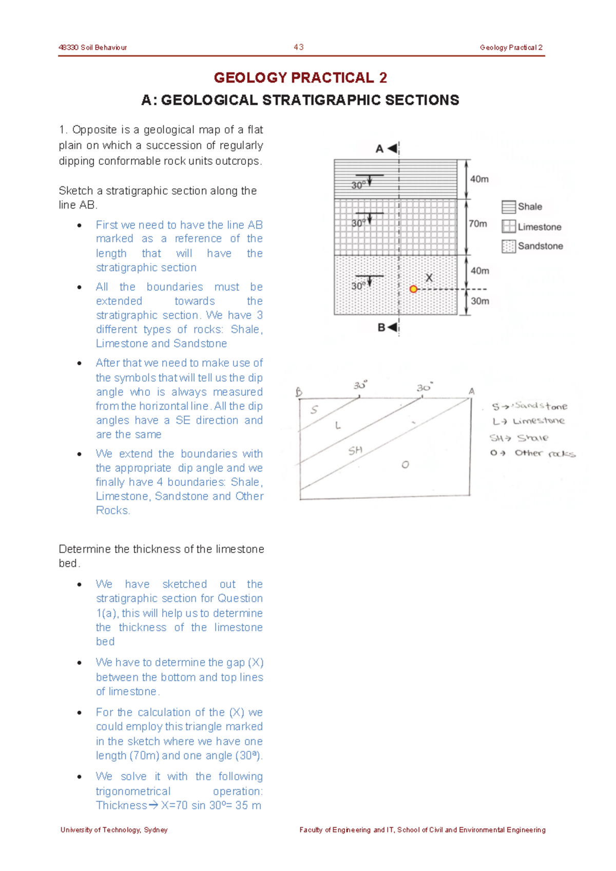 Geology Practical 2 PDF-1 - 48330 Soil Behaviour 43 Geology Practical 2 ...