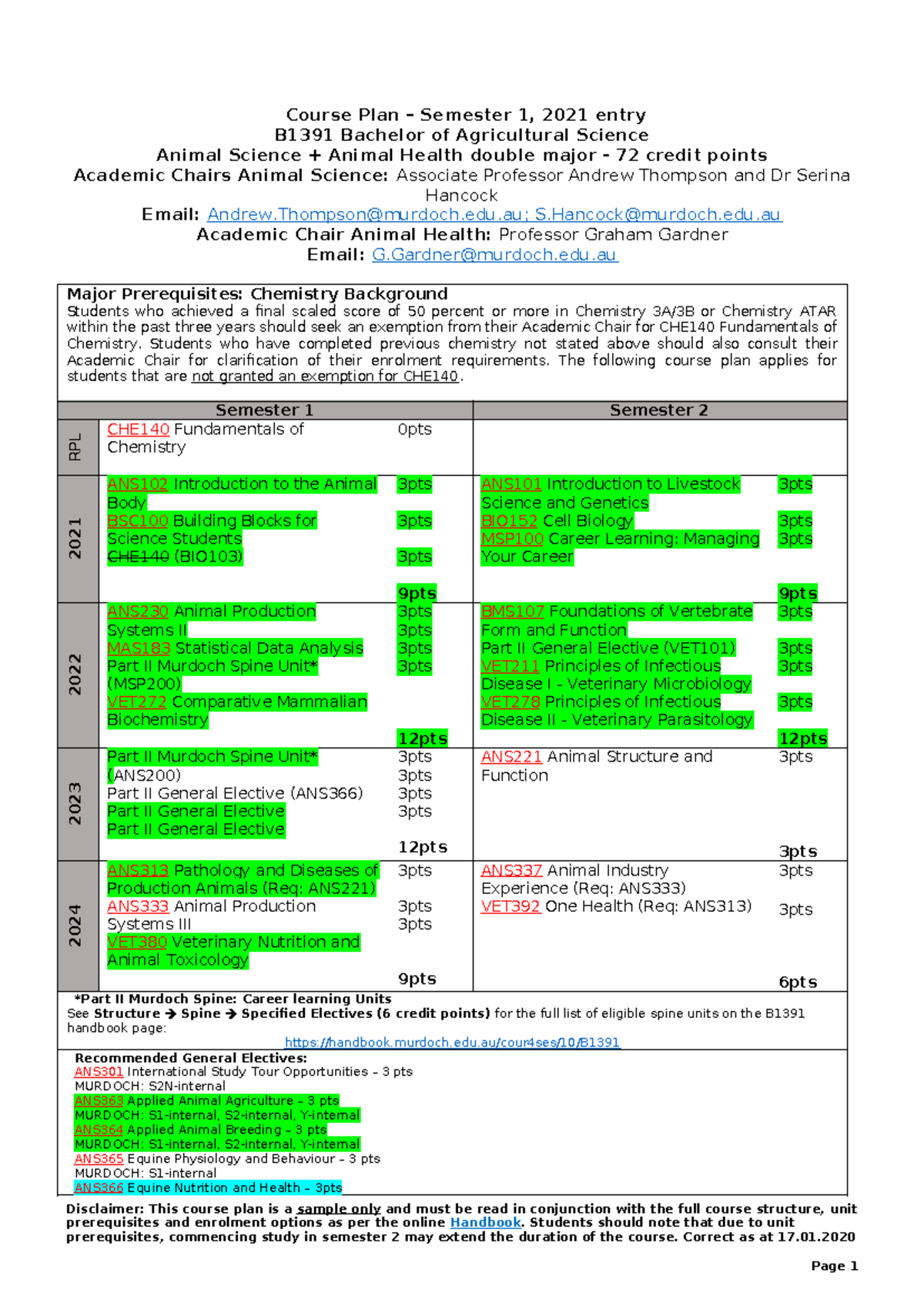 B1391 BAg Sci in An Sci and An Health S1 2021 34006705 Li Yvonne ...