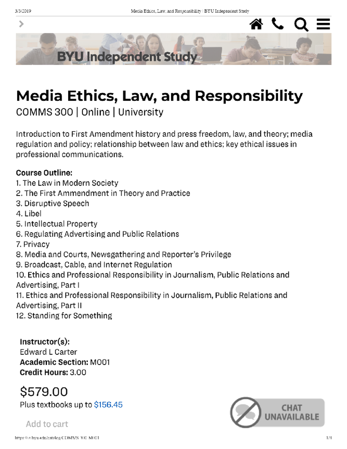 Media Ethics, Law, and Responsibility BYU Independent Study - COM 410 - Studocu