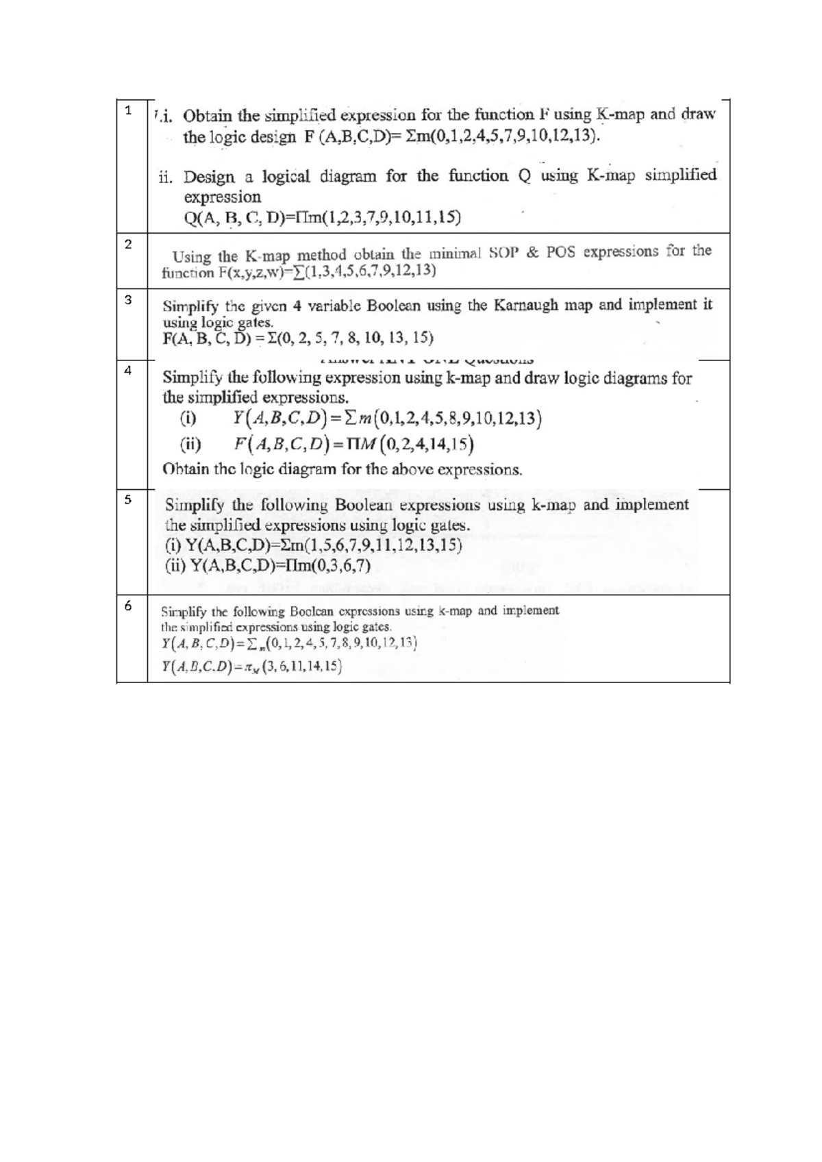 EEE HOT Assignment - 1 Obtain the simplified expression for the ...