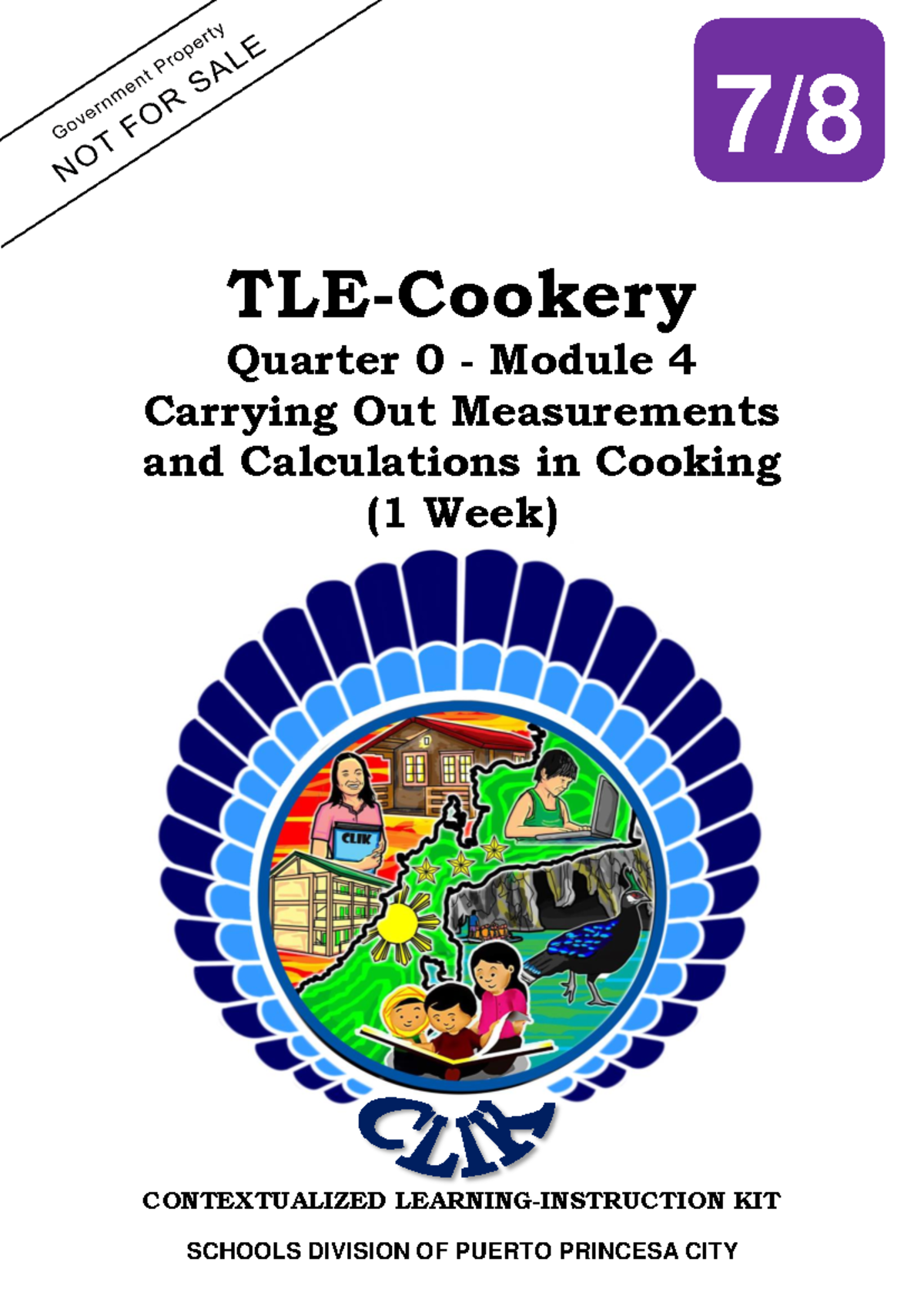 TLE7 8HE Cookery-Module-4 - CONTEXTUALIZED LEARNING-INSTRUCTION KIT ####### SCHOOLS DIVISION OF ...