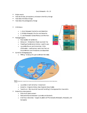 GEO Exam 1 - exam 1 notes - GEO Exam 1 The biosphere: -sphere in which ...