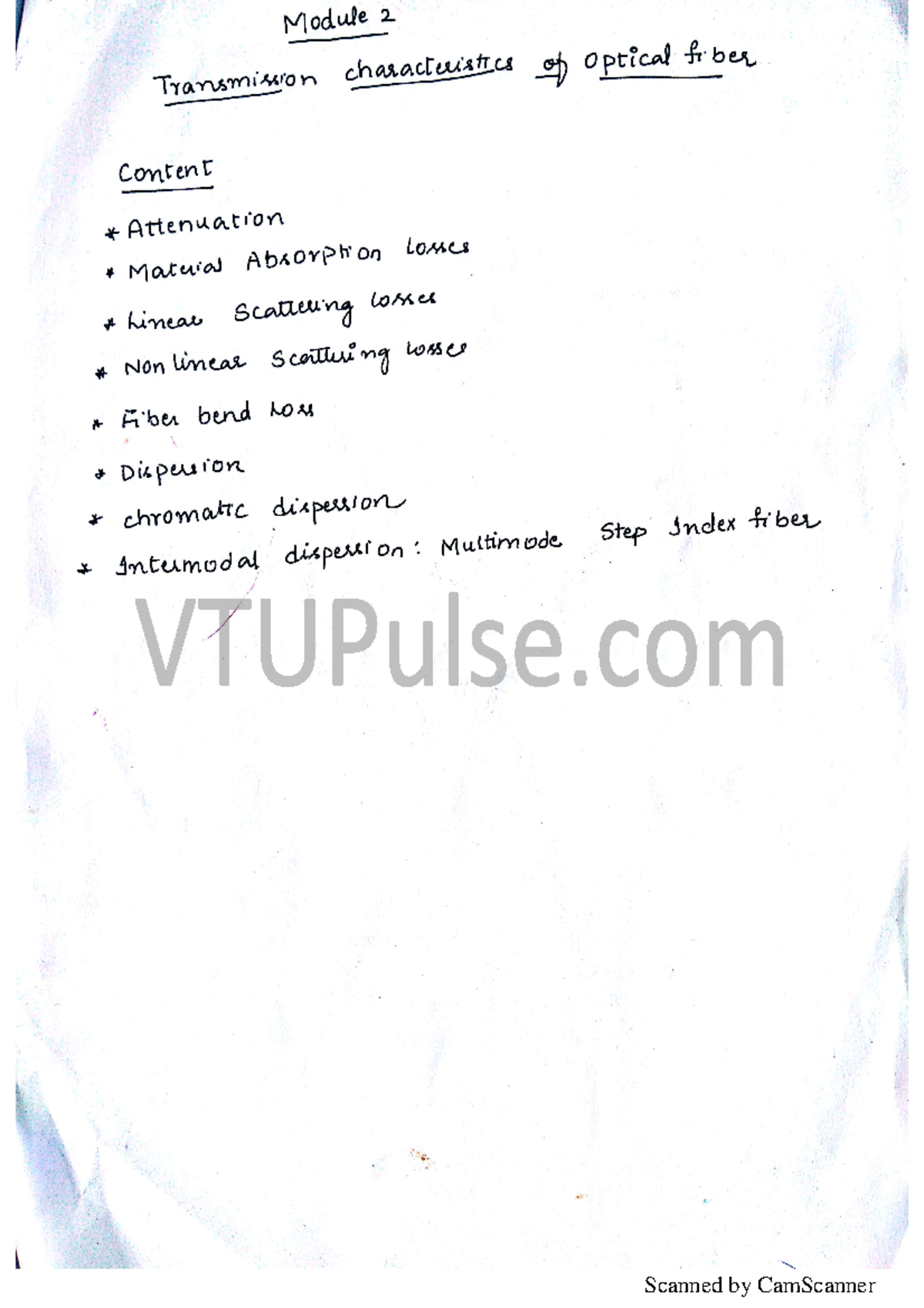 Module 2 notes - Electronics and Communication Engineering - Studocu