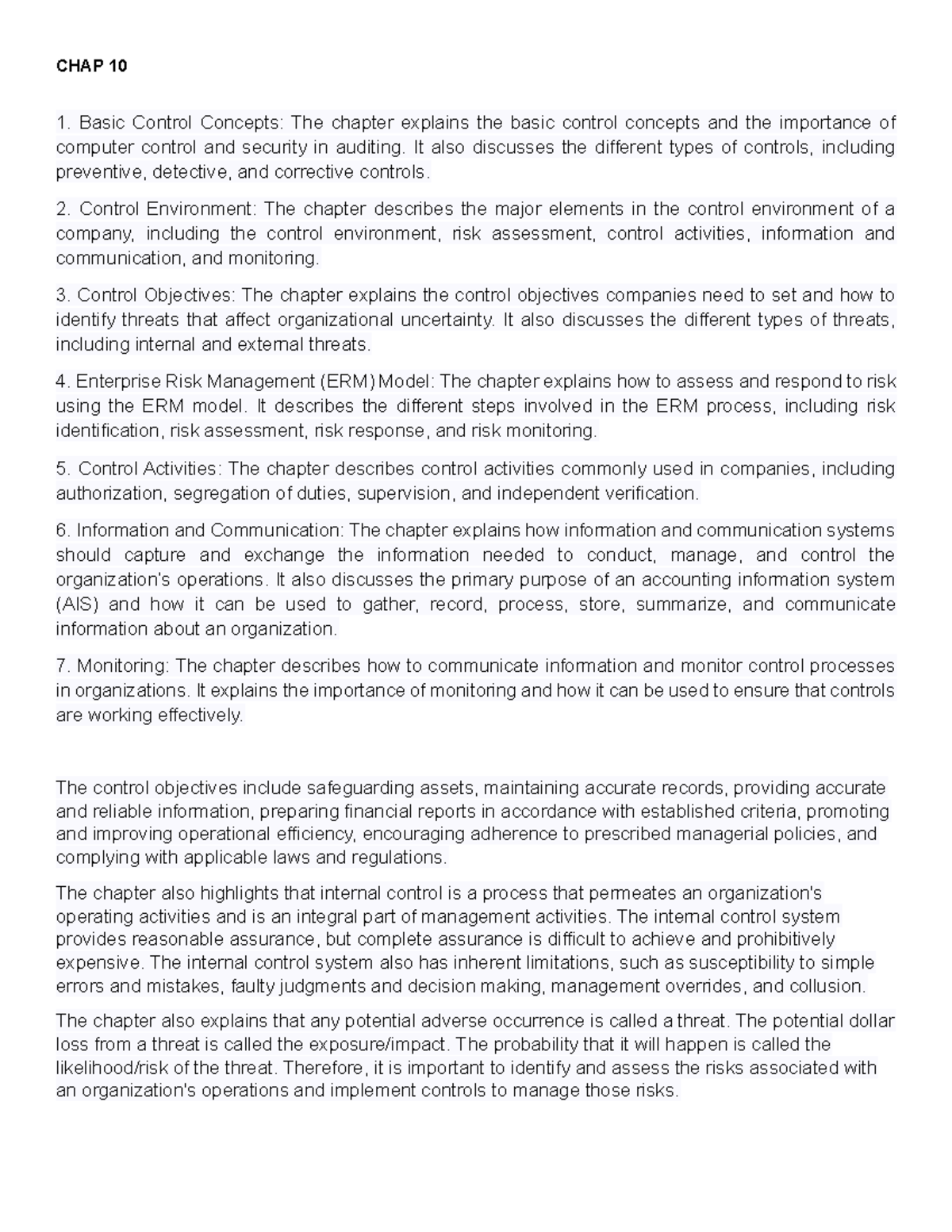 1. CHP 10 - Basic Control Concepts: The chapter explains the basic ...