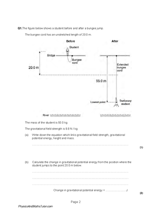 Physics - Year 1 - GCSE - Studocu