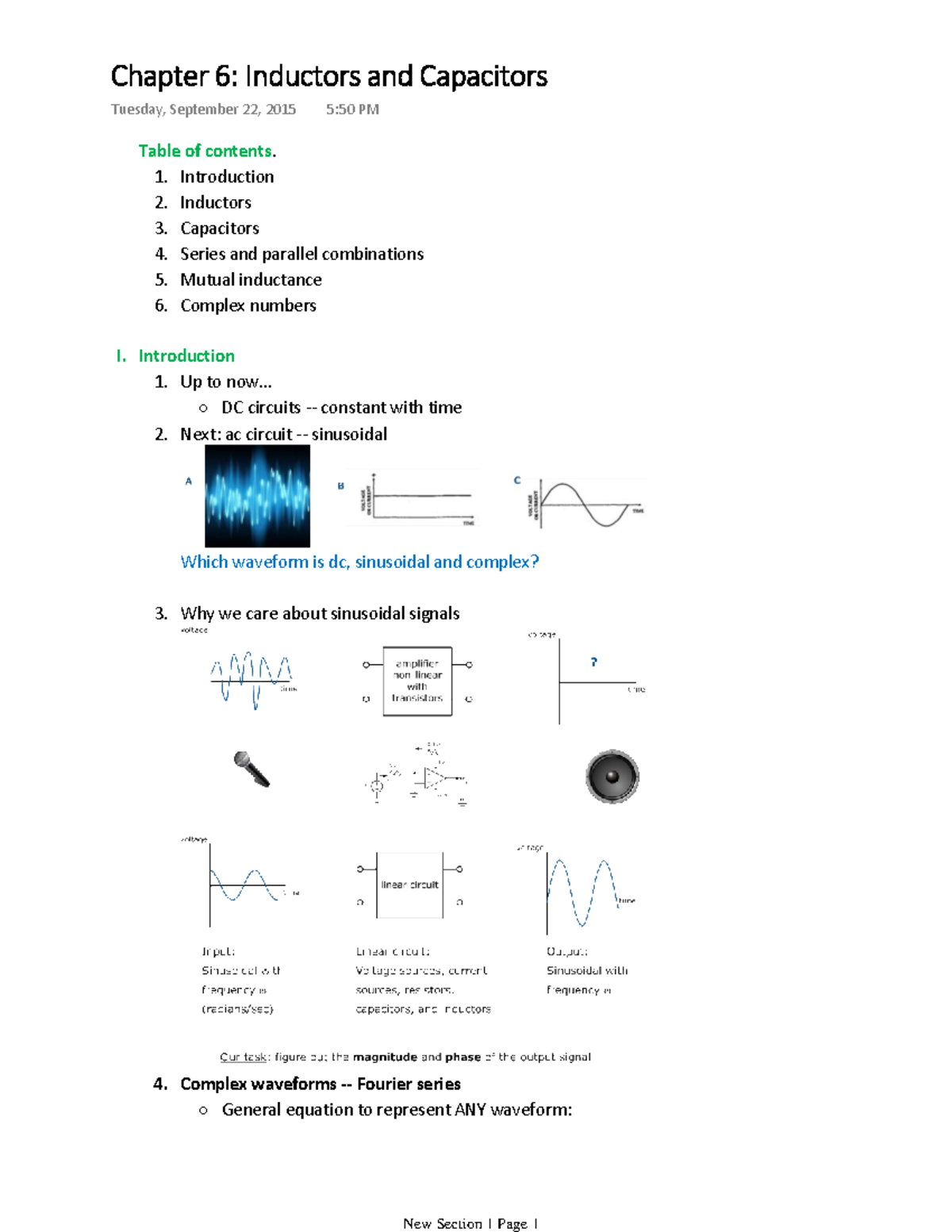 Inductors and Capacitors - Introduction Inductors Capacitors Series and ...