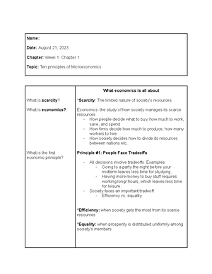 Problem Set 2 - Principles of Microeconomics Spring 2023 Johnson Problem Set 2 Supply and Demand ...