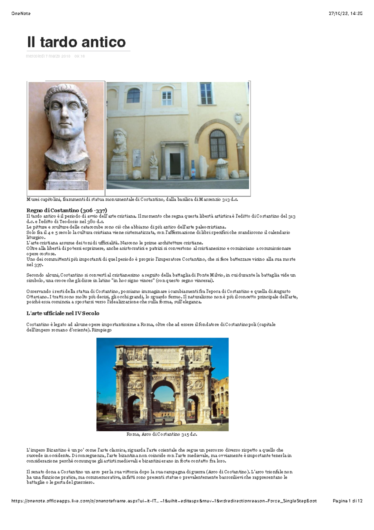 Tardo antico - Il tardo antico mercoledì 7 marzo 2018 09: Musei ...