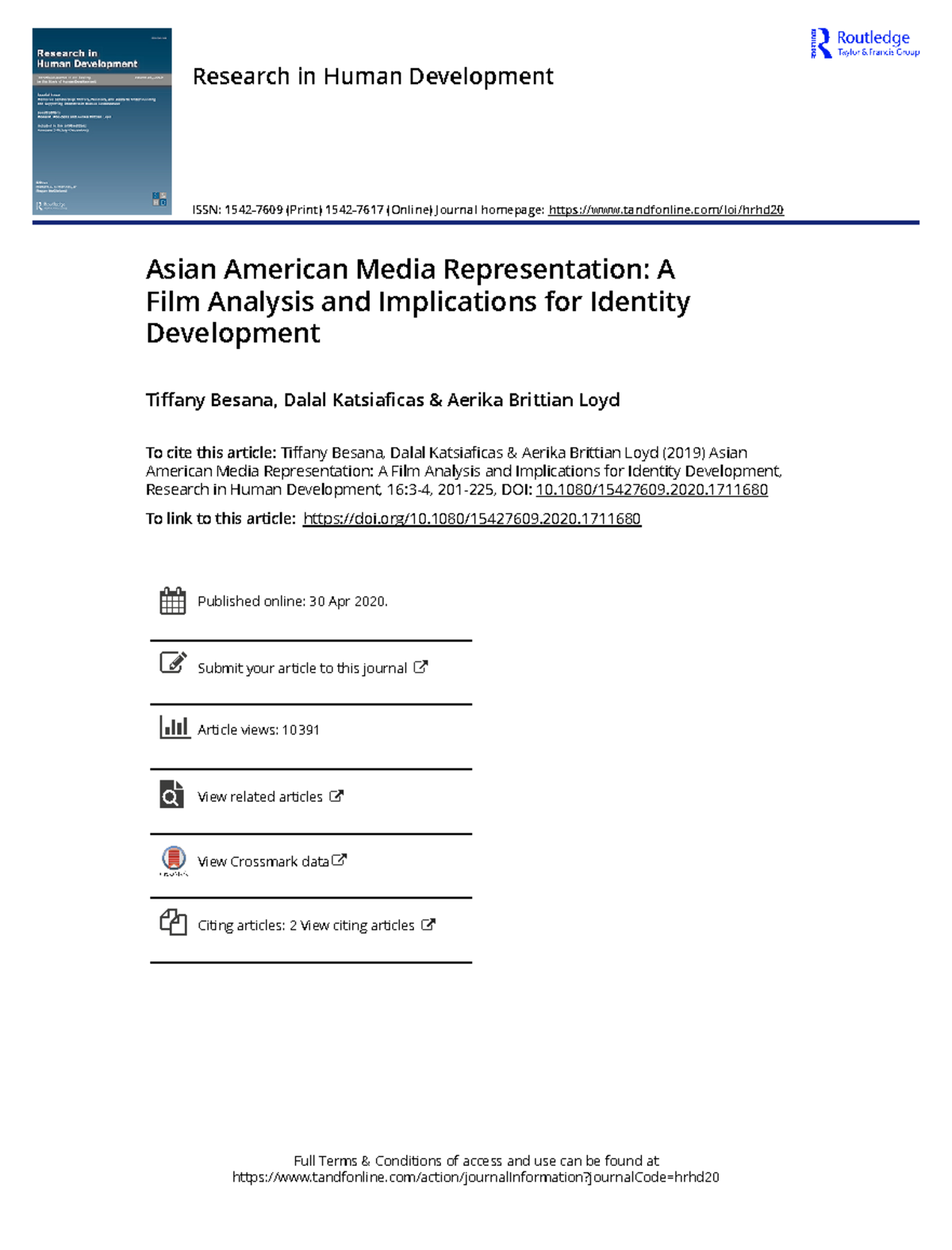 Asian American Media Representation A Film Analysis and Implications ...