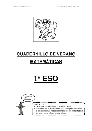 Cuadernillo de actividades matemáticas 1 secundaria - CUADERNILLO DE ACTIVIDADES MATEM¡TICAS 1∫ ...