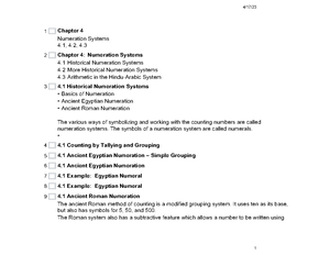 Chap+4 - chapter 4 lecture notes - 4/17/ 1 Chapter 4: Numeration ...