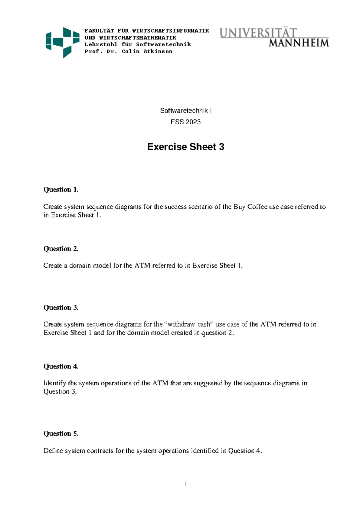 Exercise 3-2023 - alin - 1 FAKULTÄT FÜR WIRTSCHAFTSINFORMATIK UND WIRTSCHAFTSMATHEMATIK ...