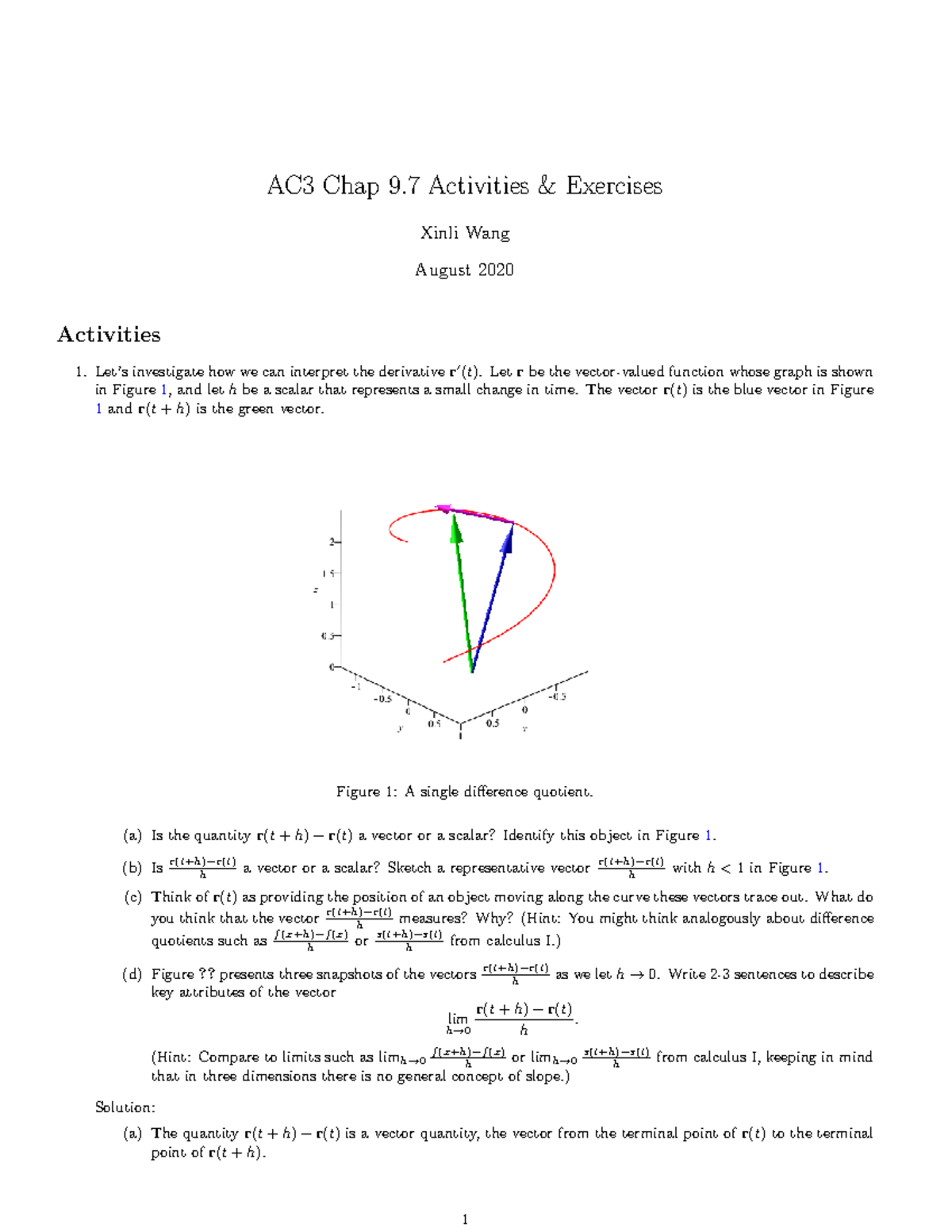 AC3 Chap 9 7 - Practice problem for chapter 9.7 - AC3 Chap 9 Activities ...